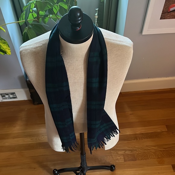 Pendleton | Accessories | Dead Stock Vtg Pendleton Black Watch Tartan Plaid Scarf | Poshmark